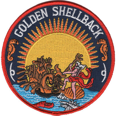 Golden Shellback Patch | eBay