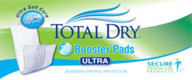 Total Dry Booster Pads Ultra Silky Soft Moderate Extra Absorbancy ...