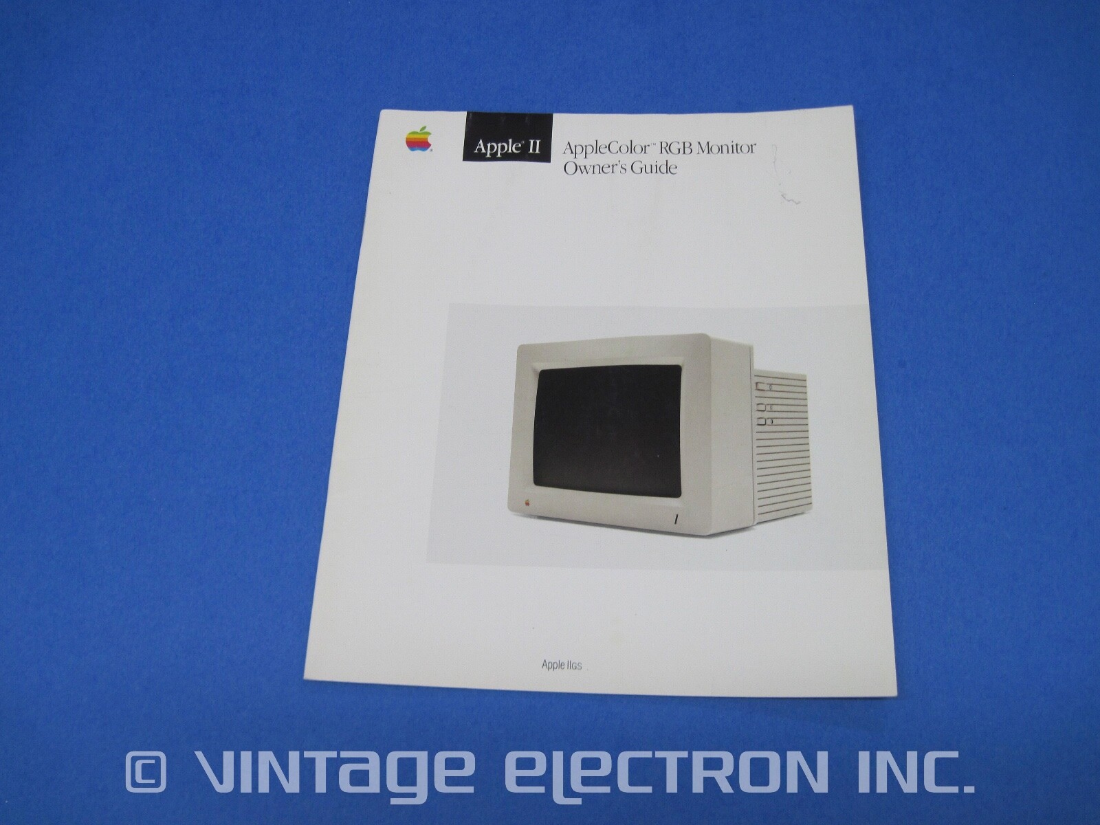 Apple II - AppleColor RGB Monitor - Owner's Guide, IIgs (030-3106-B) | eBay