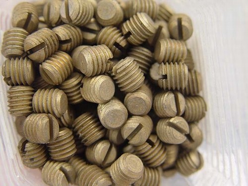 10x pin screws M8x8 threaded pins M8 x 8 screws slot Y1866 | eBay