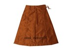 Satin Silk Women Saree Underskirt Inskirt Petticoat Adjustable Waist ...