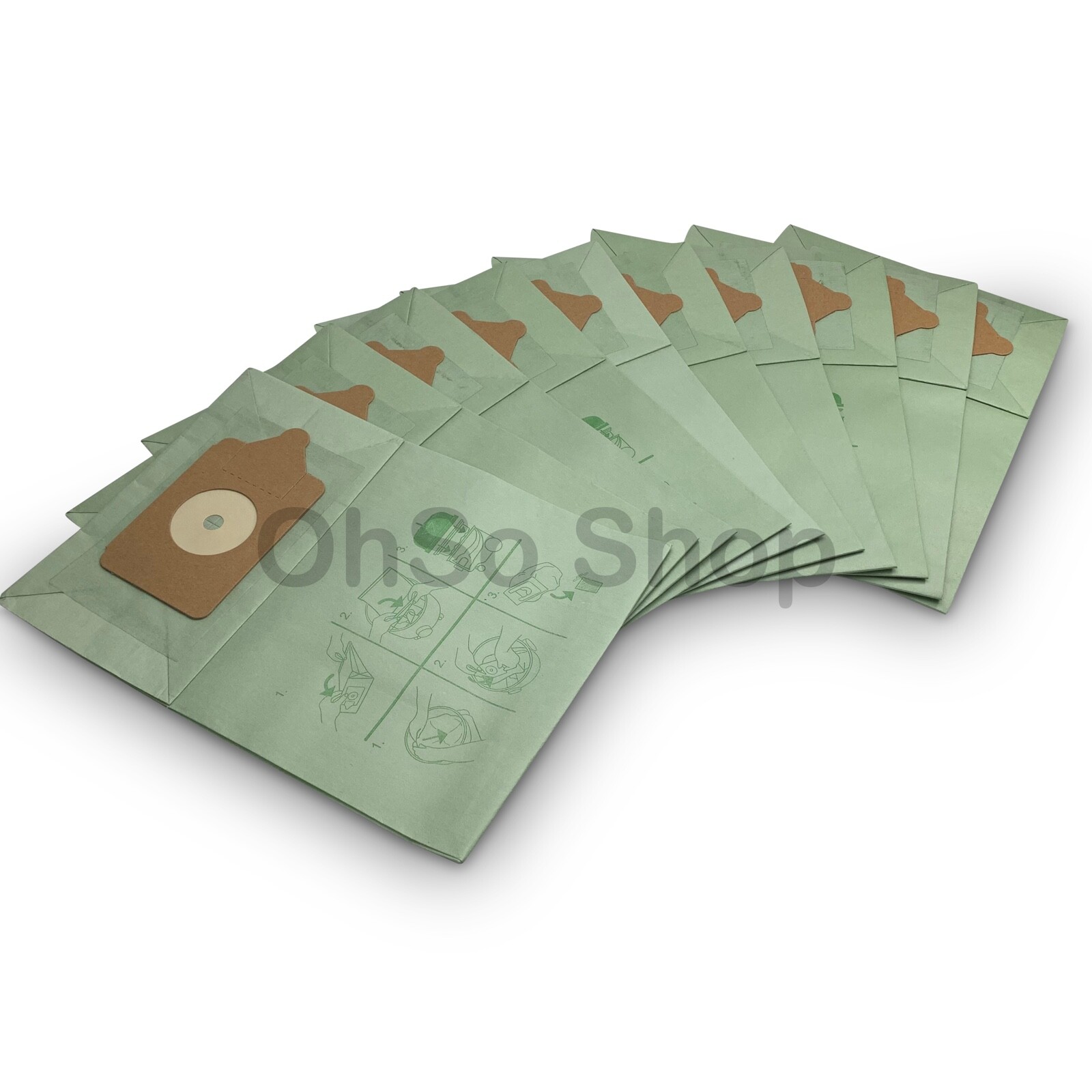 10 x NUMATIC Basil hoover Vacuum Cleaner Double Layer Filtration Dust ...