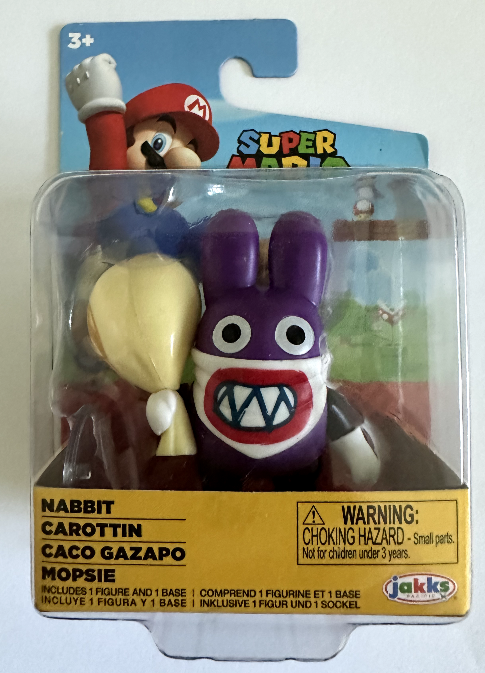 NIB Jakks Pacific World of Nintendo Super Mario - Nabbit 2 1/2" Mini ...