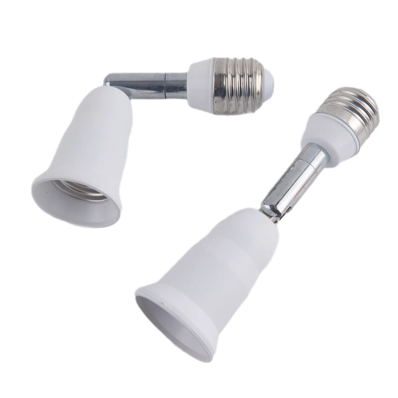 Flexible Position Holder Extender E27 Socket Base Screw Bulb Extension ...