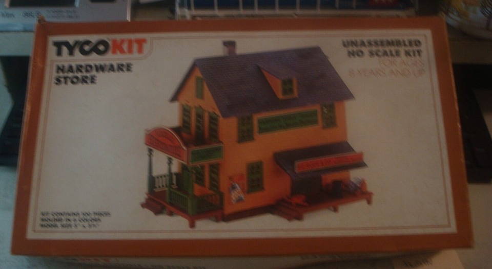 HO. TYCO, MODEL POWER . LOT OF 4 BUILDING KITS | eBay