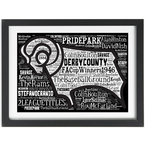 Derby County Legends Poster Gift/Collectable/Football Memorabilia | eBay UK