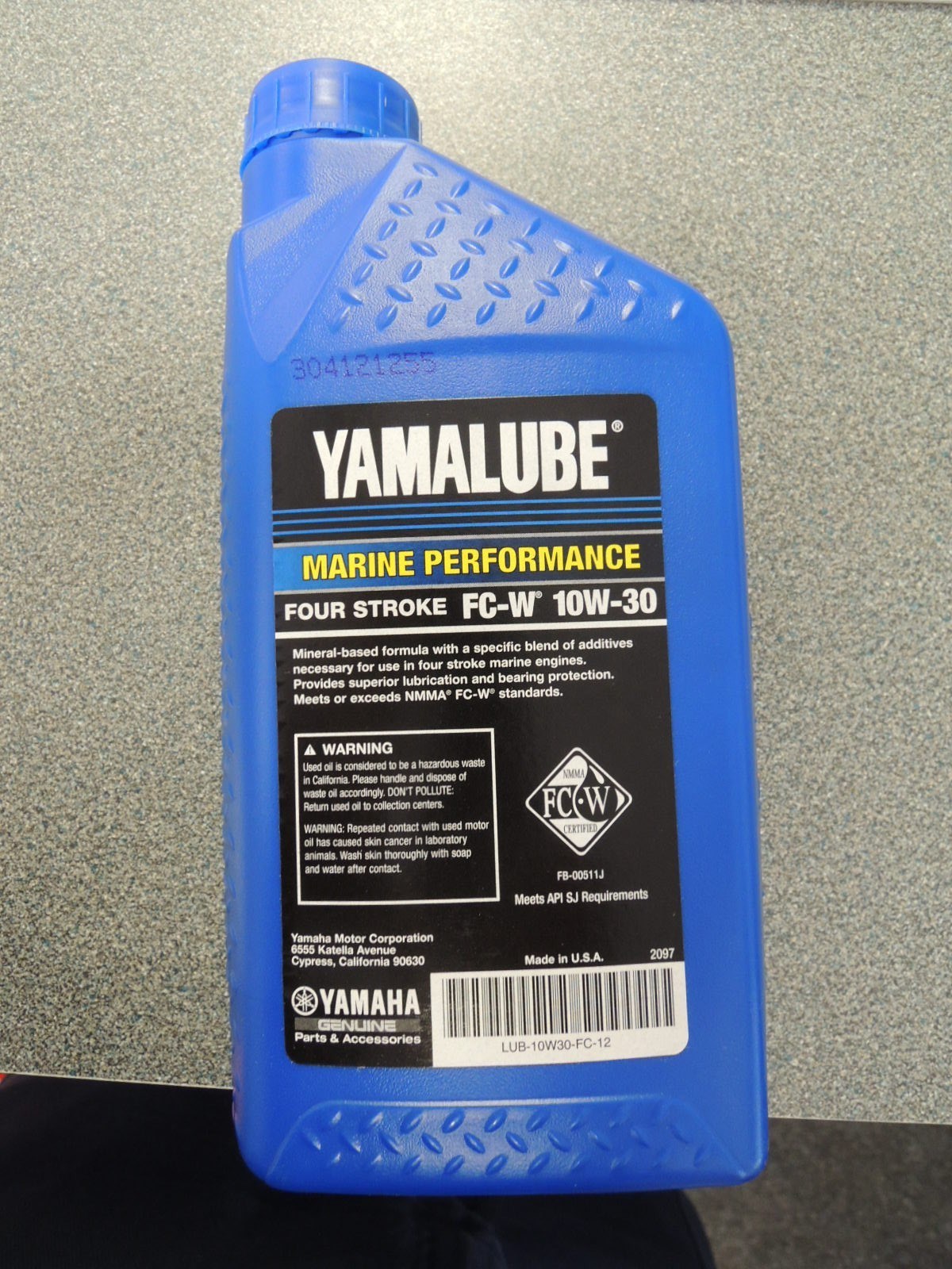 YAMAHA YAMALUBE 4 STROKE FC-W 10W-30 4M OIL 1 QUART LUB-10W30-FC-12 | eBay