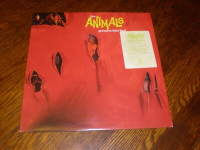The animals LP Greatest Hits Live PROMO | eBay