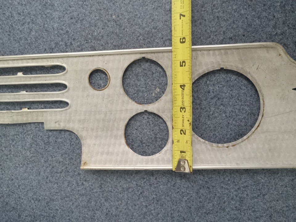 1956-1961 Studebaker Hawk Dash Overlay | Dashboard | Genuine OEM ...