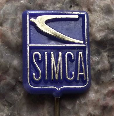 Classic Simca France Automobiles Auto Maker Bird Motif Car Marque Pin ...
