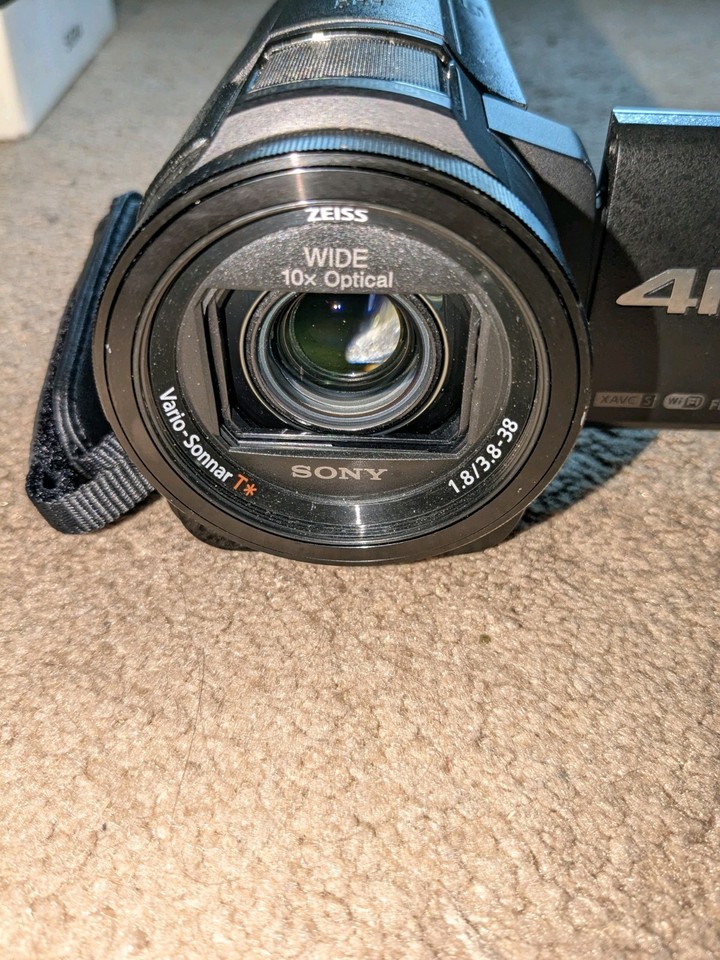 Sony FDR-AX33 4K Handycam Digital Camcorder Battery And Power Supply | eBay