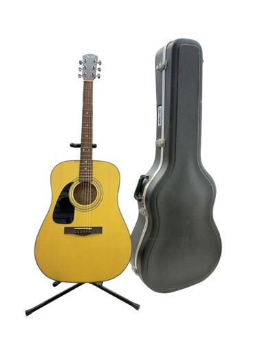 Fender DG-10LH NAT Left-Handed Acoustic Guitar w/ Hard Case | eBay