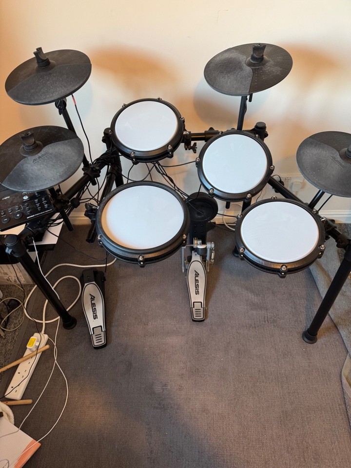 alesis nitro max kit electric drum set | eBay UK