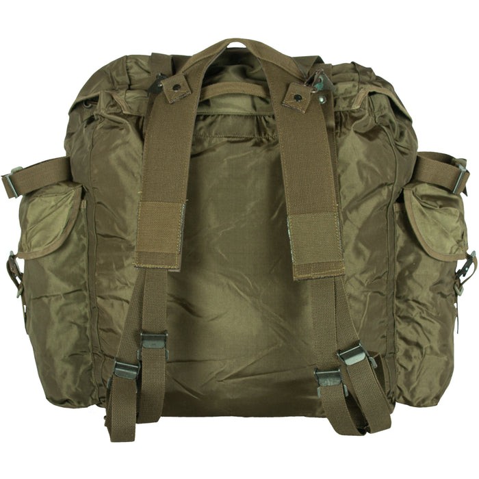 Austrian Military Large O.D Green nylon ALICE rucksack w/suspenders NEW ...