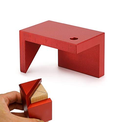 45 Degree Angle Marker Aluminum Alloy Pen Center Finder with Inch Scale ...