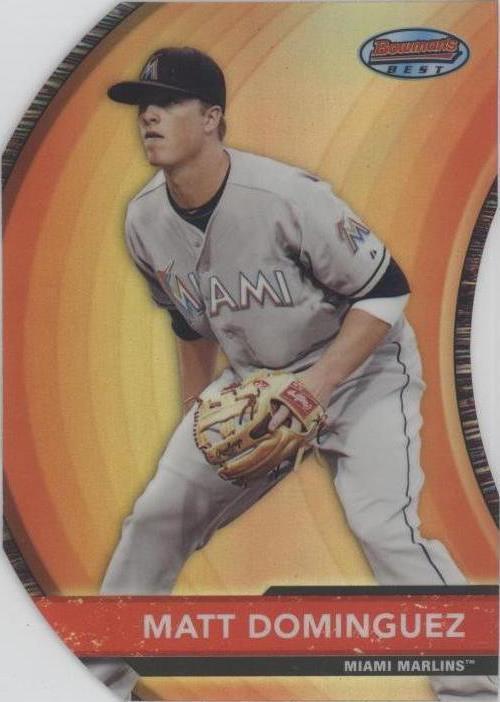 2012 Bowman - Bowman's Best Matt Dominguez #BB8 Die-Cut Refractor /99 ...