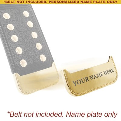Personalized Gold Belt Tip for Adult WWE Championship Replica Belts ...