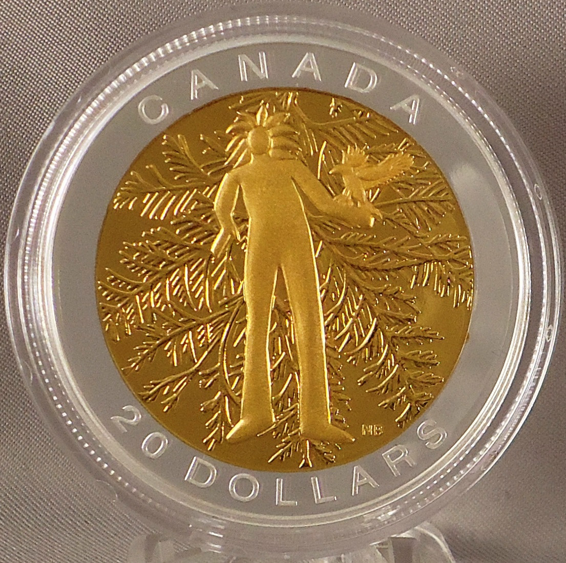 2014 $20 7 Sacred Teachings Honesty Kitch-Sabe Raven 1 oz Pure Silver ...