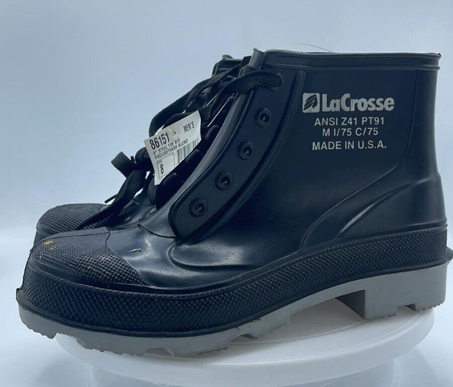 LaCrosse 6” Steel Toe PVC/Urethane Boots Waterproof A… - Gem