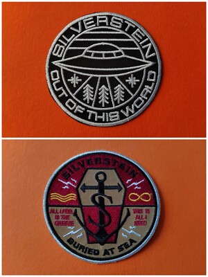 A Pair Of Silverstein Sew / Iron On Patches (c) Punk Music Festival | eBay