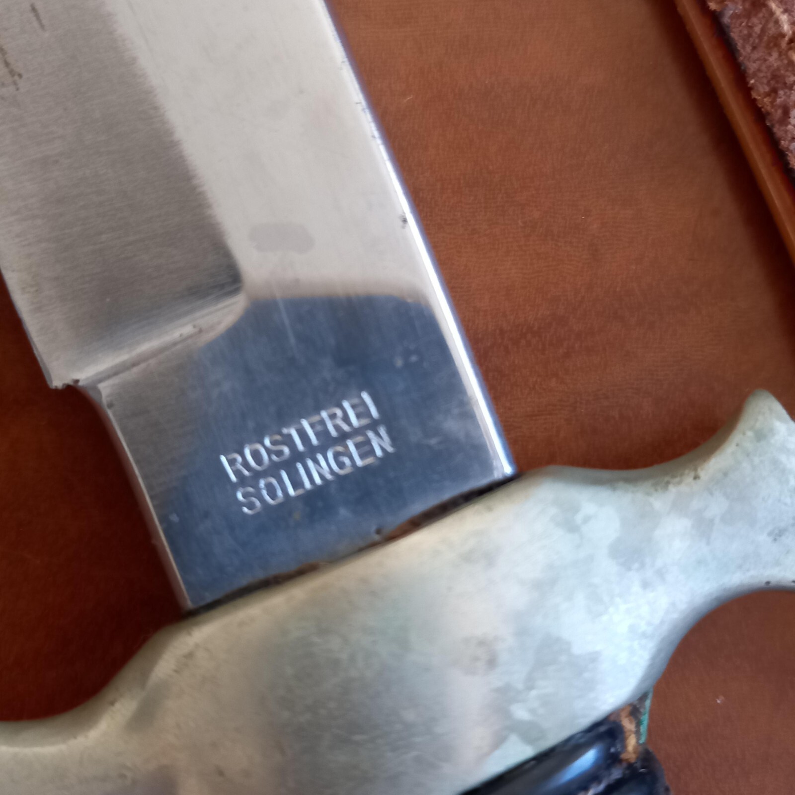 Vintage German Widder Bowie Knife "ORIGINAL BOWIE KNIFE" 26.5 cm long ...