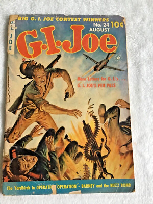 GI JOE #24 Golden Age 1953 Ziff Davis Classic Low Grade 1.0 | eBay