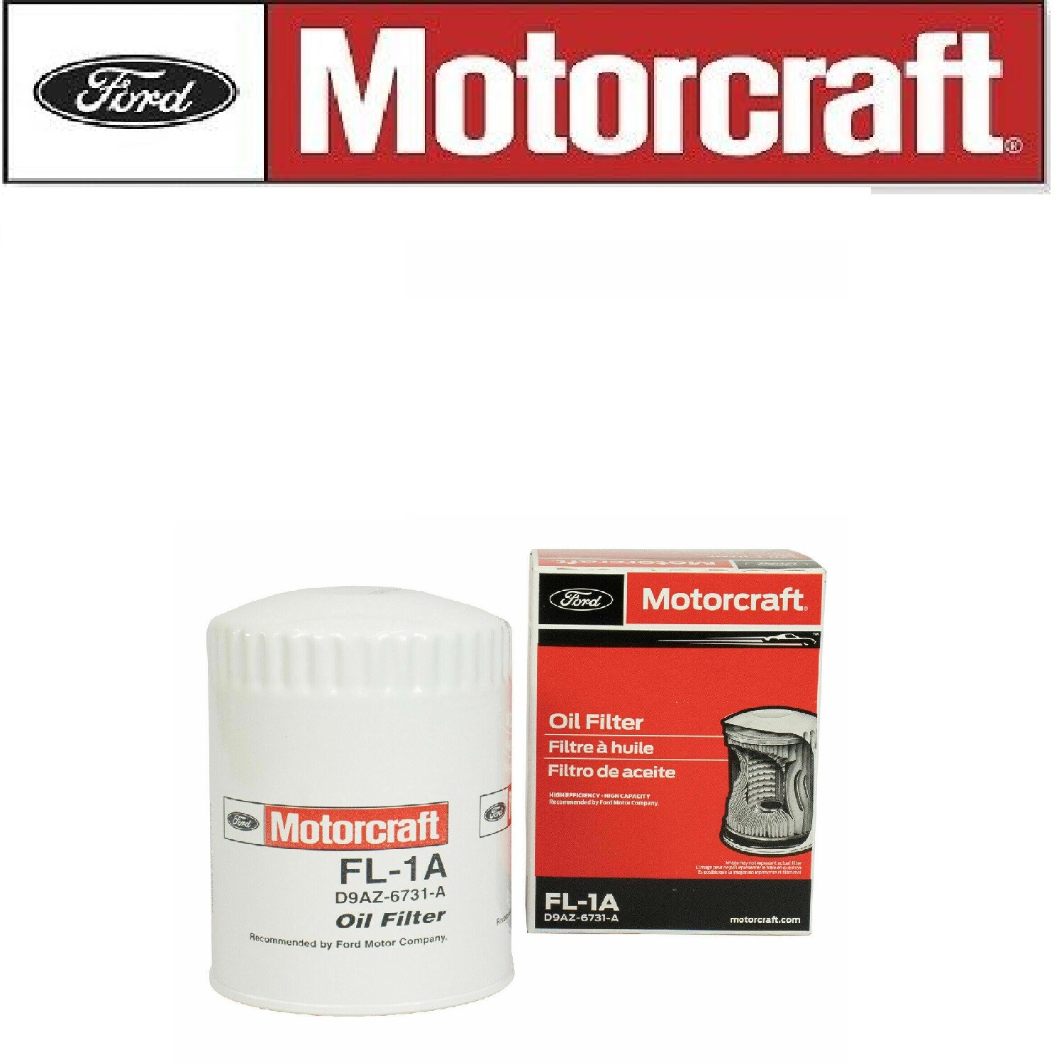Genuine Ford OEM Motorcraft Engine Oil Filter FL1A D9AZ6731A 1PC NEW | eBay