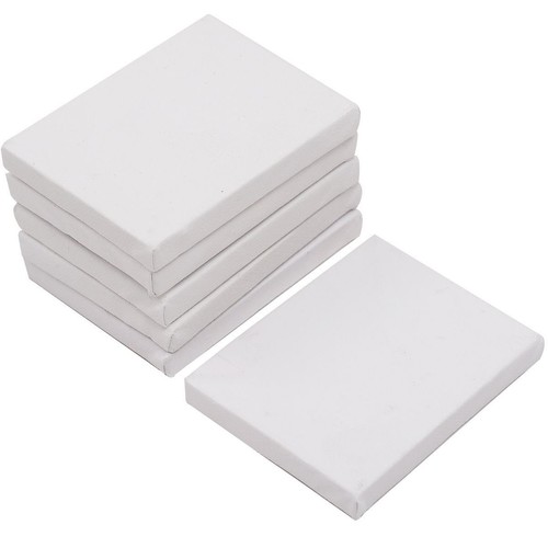 Mini Stretched Canvas 3.5x2.75 Inch Small Blank Canvas Pack of 12 | eBay