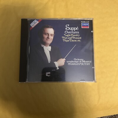 Suppe Overtures, Light Cavalry Charles Dutoit, Montreal London CD w ...