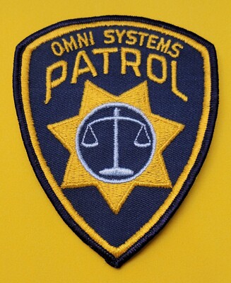 OMNI SYSTEMS PATROL CLEVELAND OHIO SECURITY POLICE PATCH | eBay