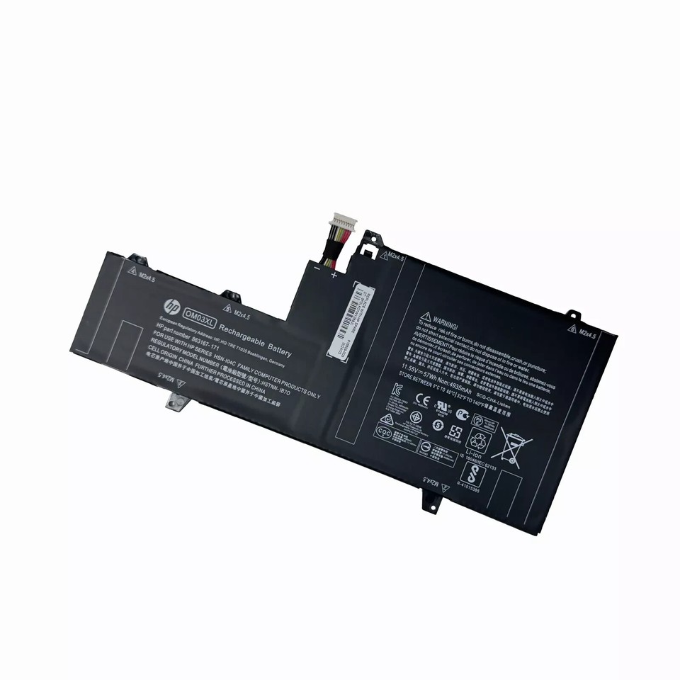 OEM 57Wh OM03XL Battery For HP EliteBook X360 1030 G2 13.3" HSN-104C ...