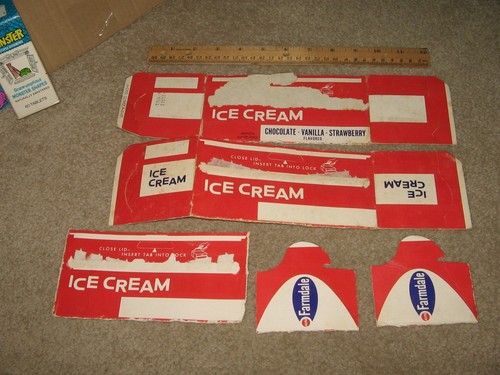 ICE CREAM 1969 ACME Farmdale (5) pieces | eBay