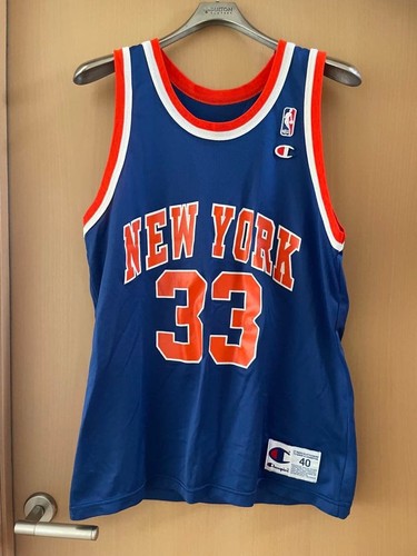 Champion NBA New York Knicks #33 Patrick Ewing Jersey - Vintage | eBay