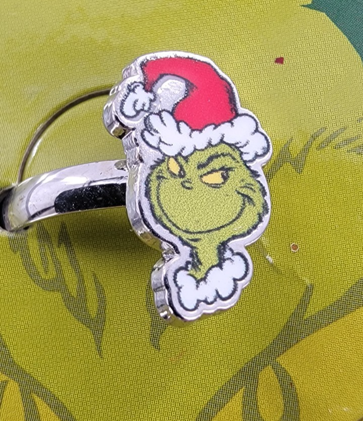 2025 NEW Christmas Sr. Seuss The Grinch Rings - 5 Piece Set | eBay