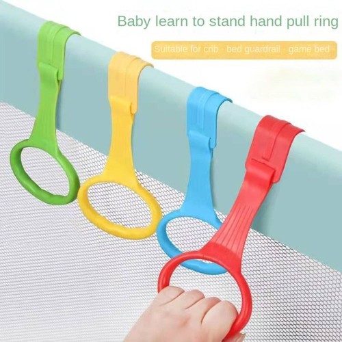 2/4PCS Plastic Baby Crib Hooks Light Weight Baby Toys Stand Rings ...