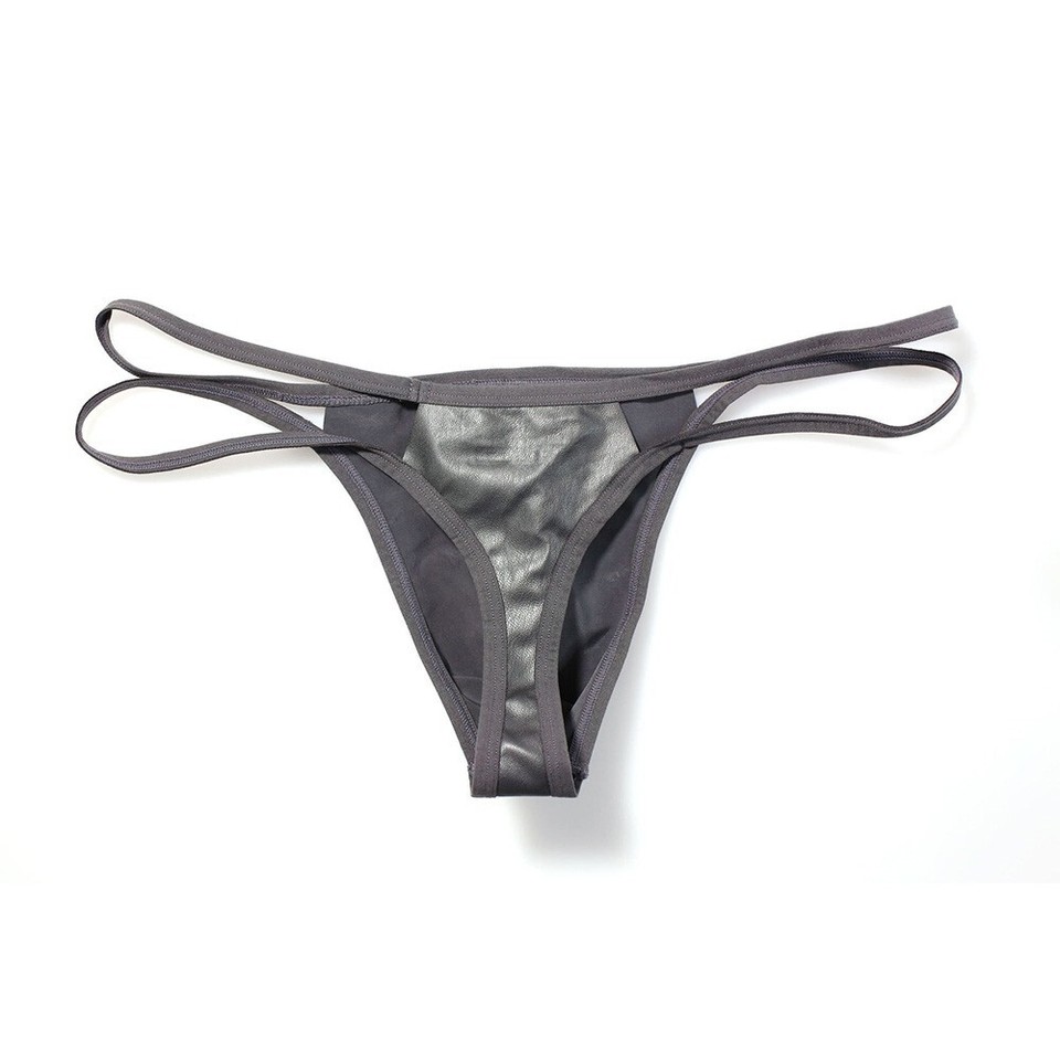 Men's Sexy Underwear Double Low Waist Bikini T Back Men Sexy Thong ...