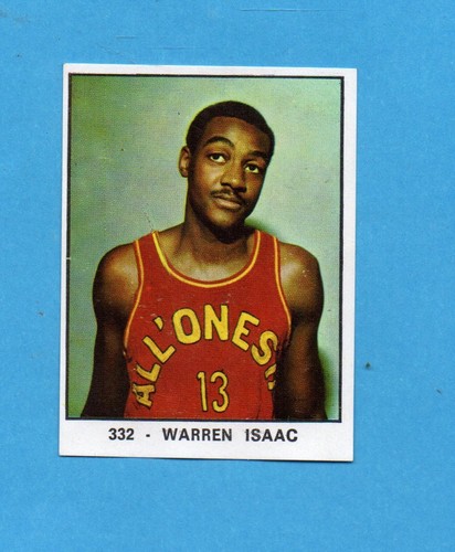 CAMPIONI DELLO SPORT 1966/67-PANINI-Figurina n.332- WARREN ISAAC ...