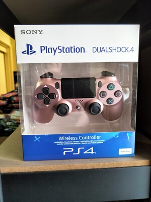 Genuine PS4 DualShock 4 Wireless Controller Rose Gold NEW SEALED | eBay ...