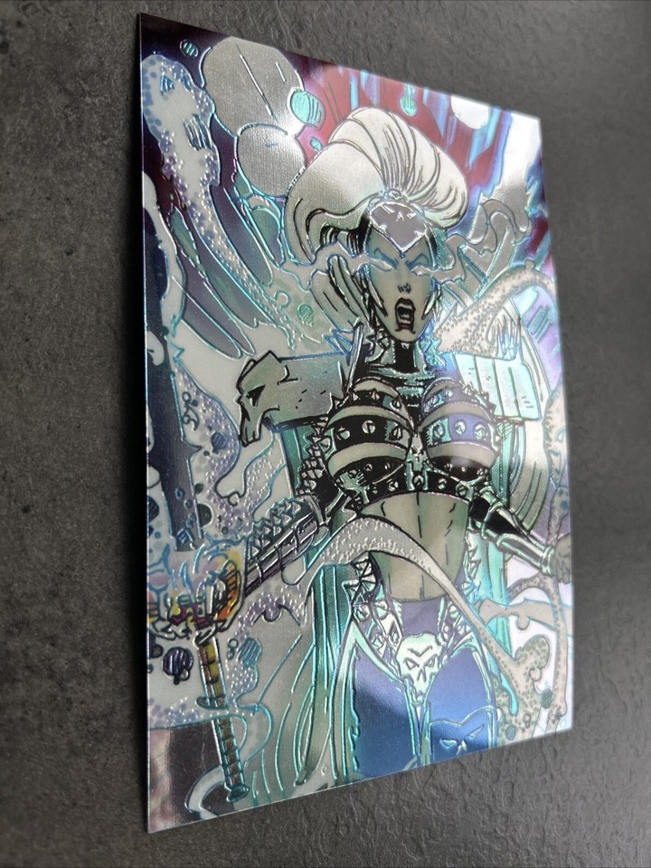 Krome Lady Death Chromium IV Mega Chromium Chase #1 1997 | eBay