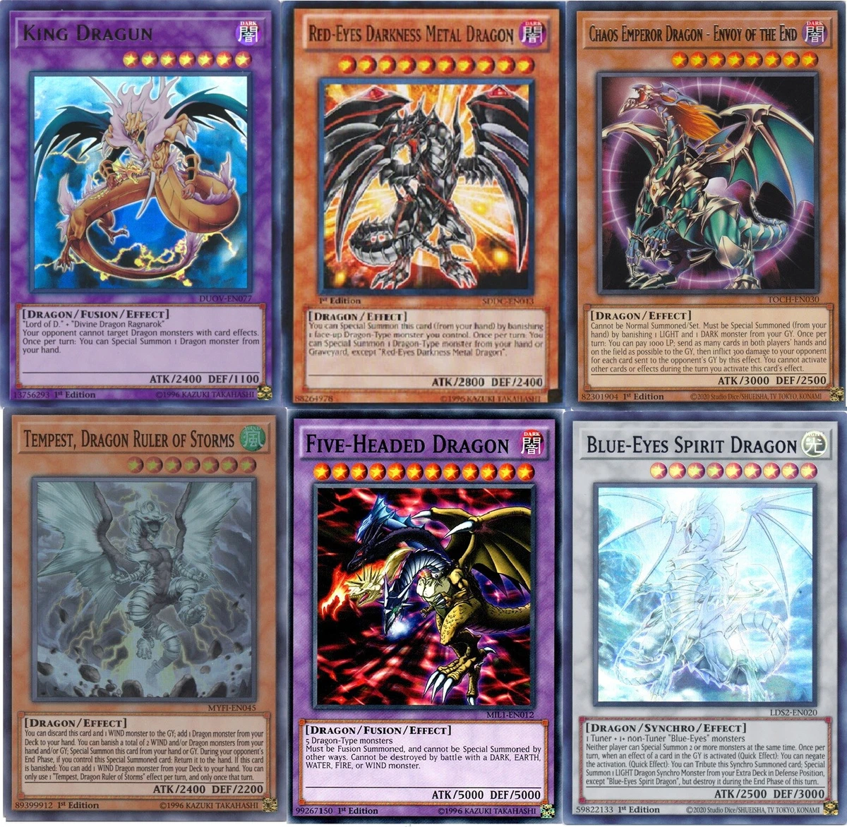 Light And Darkness Dragon Deck