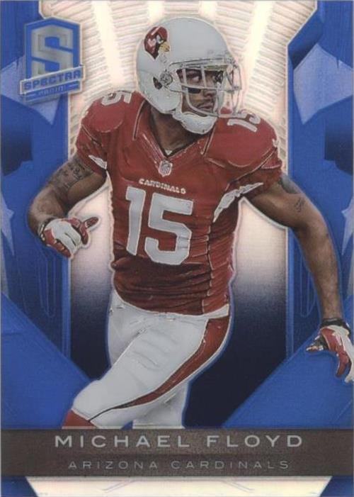 2013 Panini Spectra - Michael Floyd #2 Blue /99 for sale online | eBay