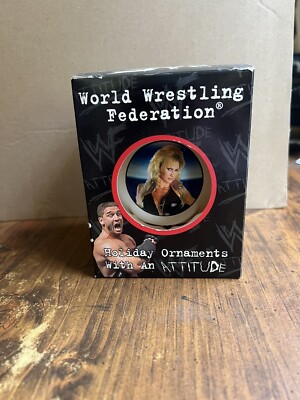 Sable WWF Holiday Ornament Glass Ball World Wrestling Federation ...