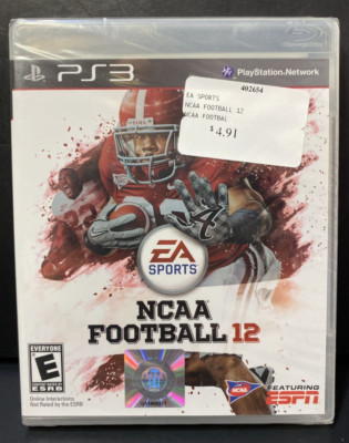 NCAA Football 12 Ps3 PlayStation 3 New Pick Your Path To Glory ...
