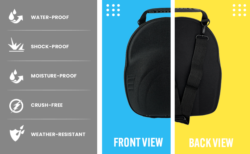 Baseball Cap Carrier Hat Box Travel Case for Hats Caps Backpack Should ...