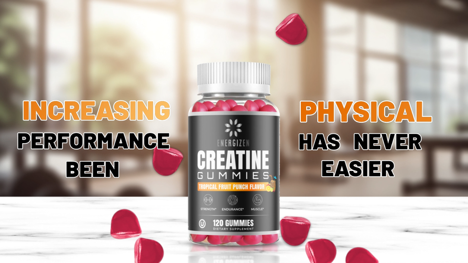 Creatine Monohydrate 5g Gummies for Men & Women Kosher-Halal 120 ...