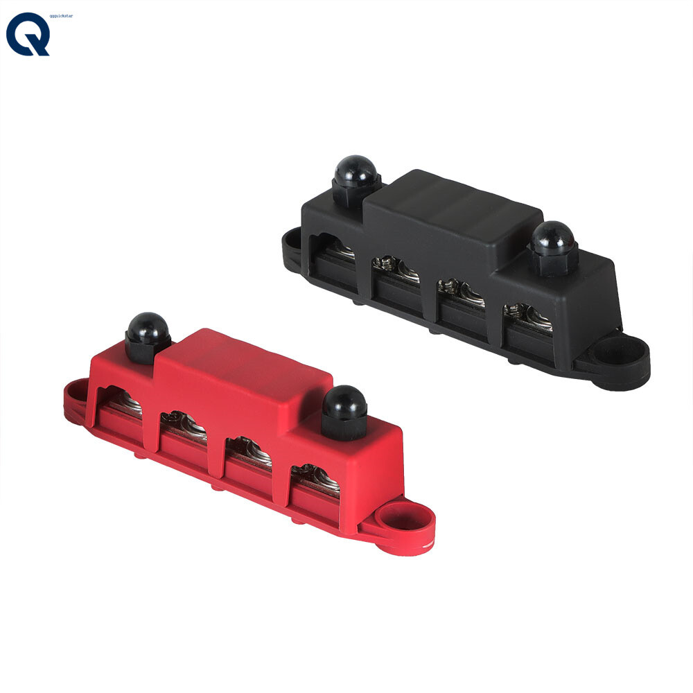 brand new 4 Post Busbar Bus Bar Power Distribution 12V 250A 3/8" Red ...