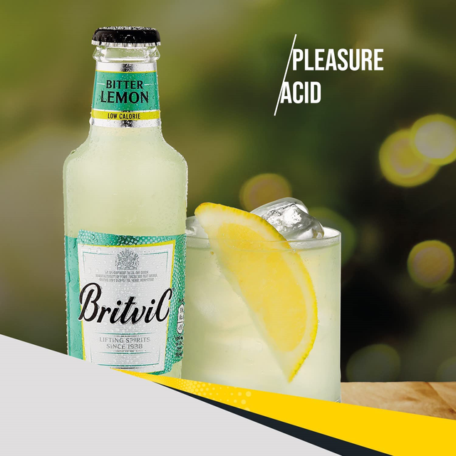 Britvic Bitter Lemon Low Calorie - 24 X 200ml for sale online | eBay