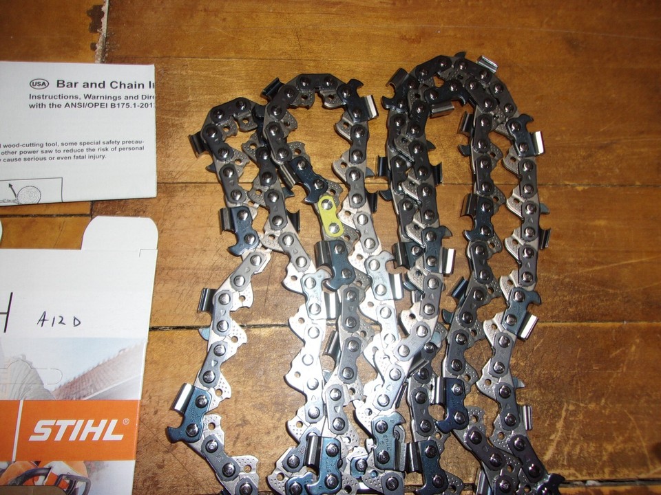 Stihl 36" Semi Chisel "Ripping" Chain OEM 3/8" .063 114 DL 36RMX #GM ...