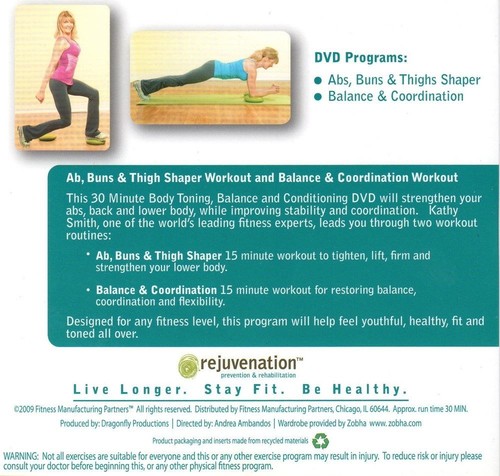 KATHY SMITH REJUVENATION BODY BALANCE DVD NEW SEALED | eBay