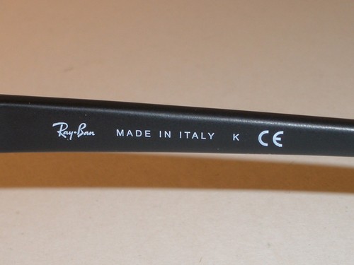 RAY BAN RB4114 601-S MATTE BLACK PREDATORS WRAP SUNGLASSES/EYEGLASS ...